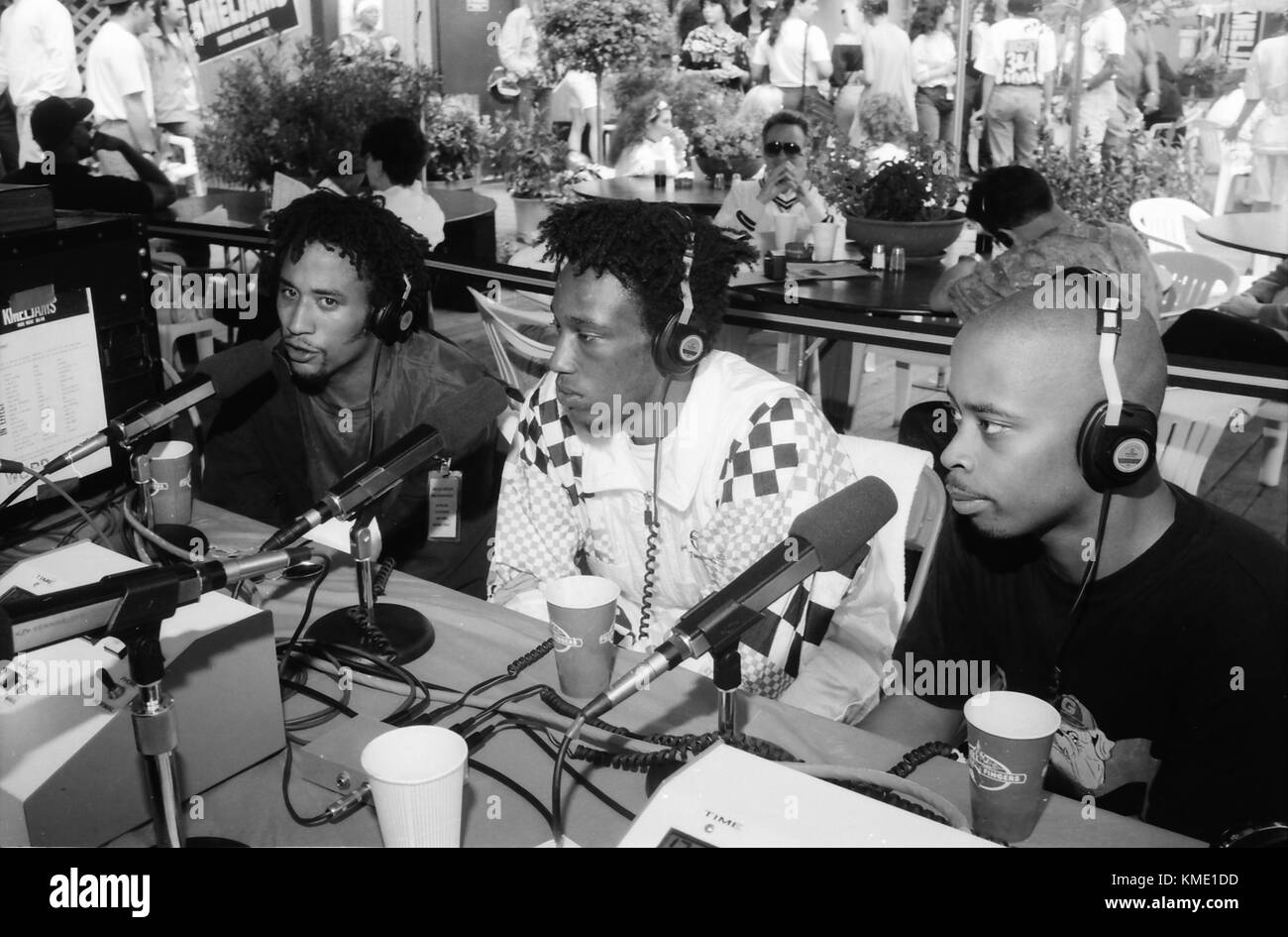 MOUNTAIN VIEW, CA - AUGUST 1: Brand Nubian at KMEL Summer Jam 1991 in ...