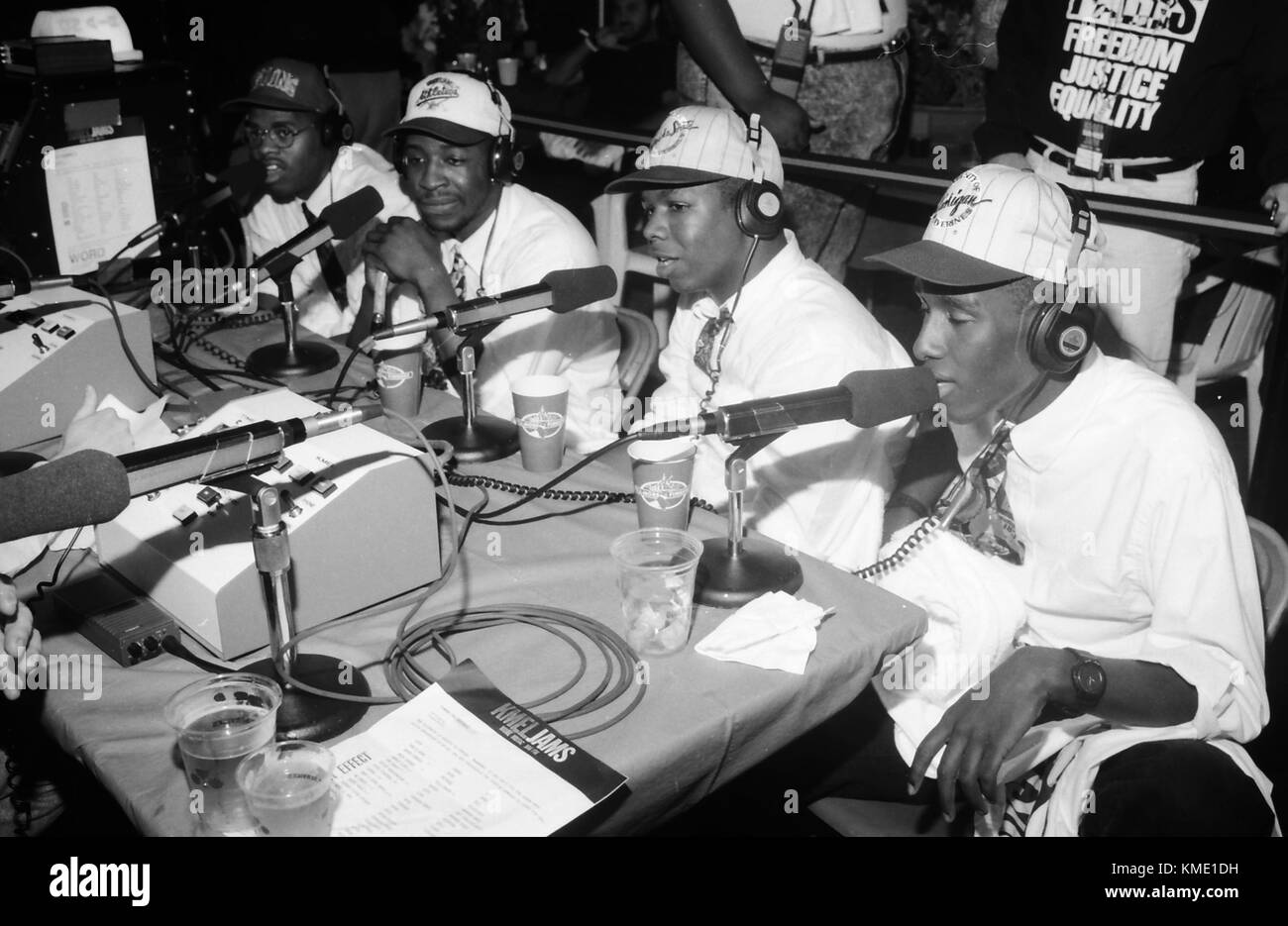 MOUNTAIN VIEW, CA - AUGUST 1: Boyz II Men at KMEL Summer Jam 1991 in ...