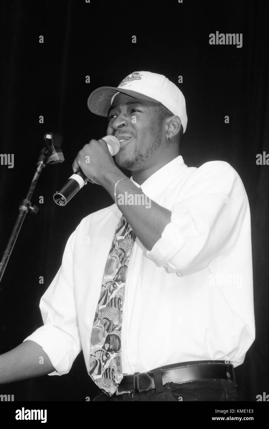 MOUNTAIN VIEW, CA - AUGUST 1: Boyz II Men at KMEL Summer Jam 1991 in ...
