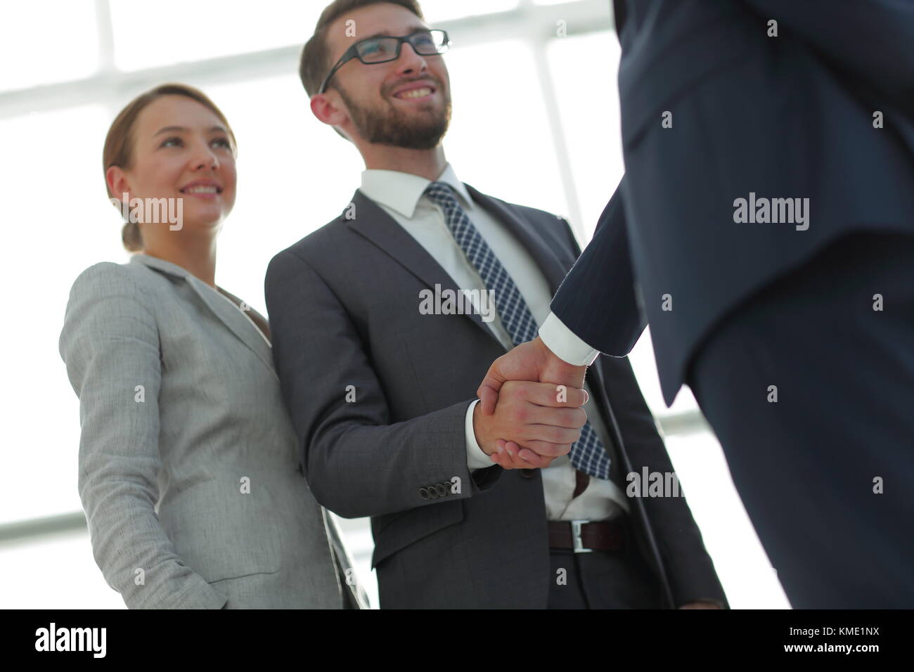 image of handshake of business partners Stock Photo - Alamy