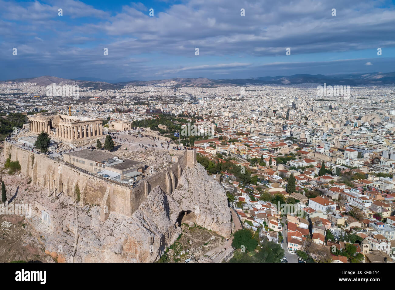 Drone Akropolis High Resolution Stock Photography and Images - Alamy