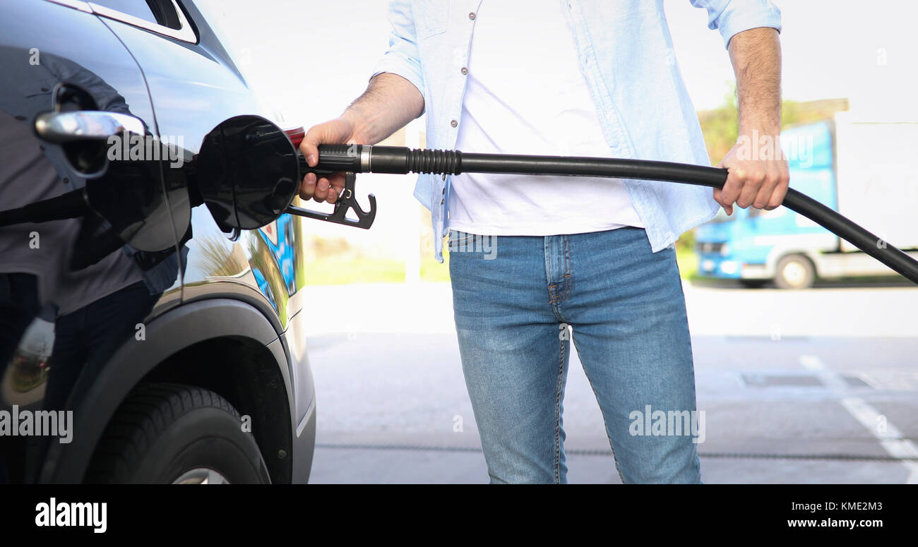 Gasoline refilling station hi-res stock photography and images - Alamy