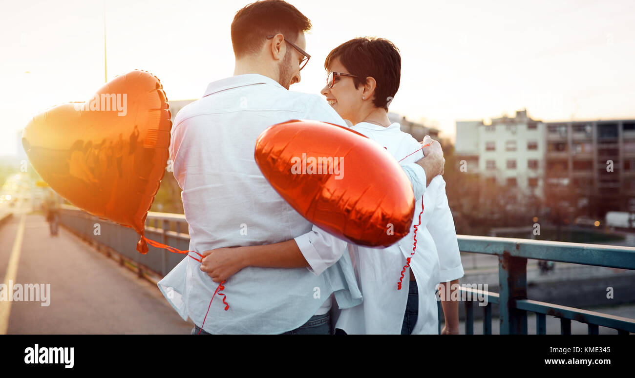 Romantic Young Couple Hugging Kissing High Resolution Stock Photography ...