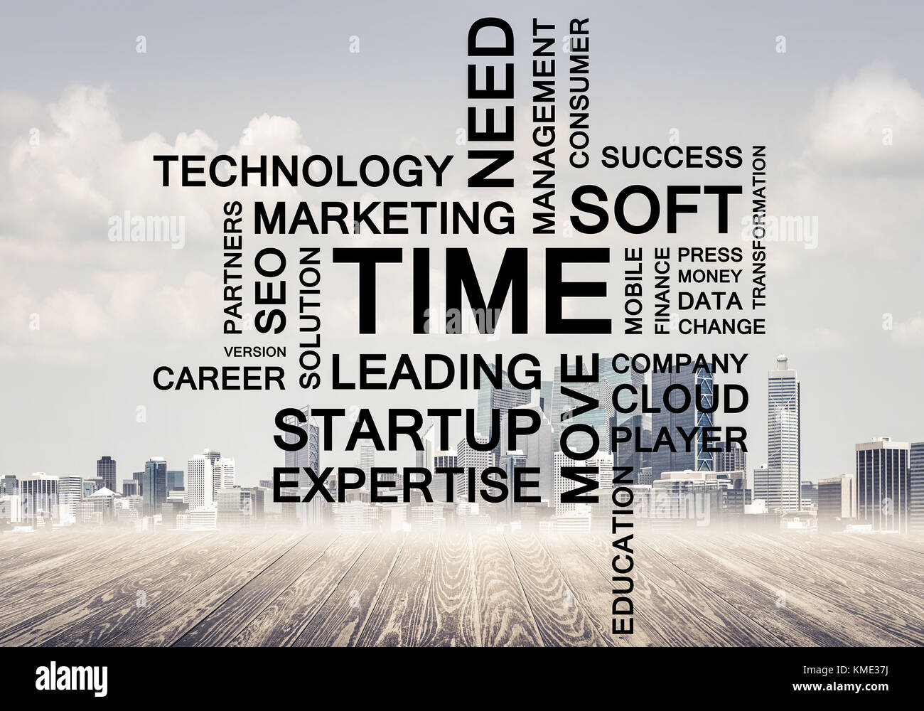 Business conceptual words as keys to success and company growth Stock ...