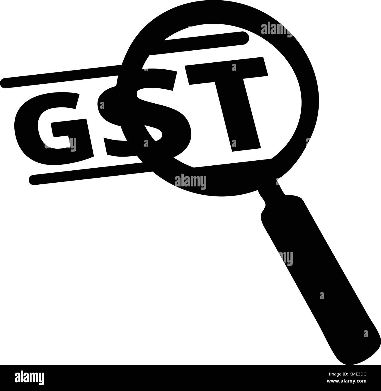 Government Tax - Review GST - Illustration as EPS 10 File Stock Vector ...