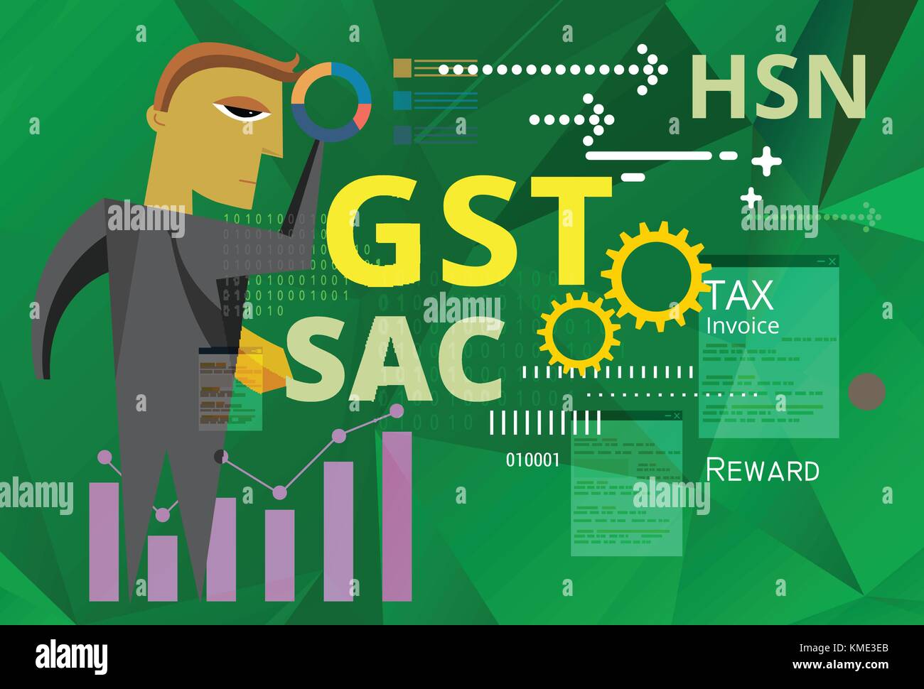 Gst Stock Vector Images - Alamy