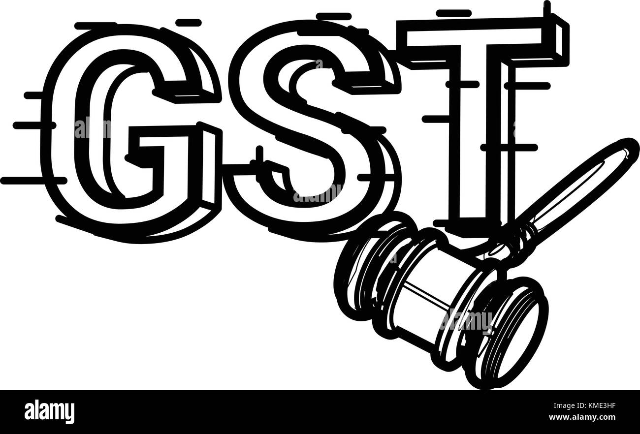 Government Tax - Ironing GST Laws - Illustration as EPS 10 File Stock ...