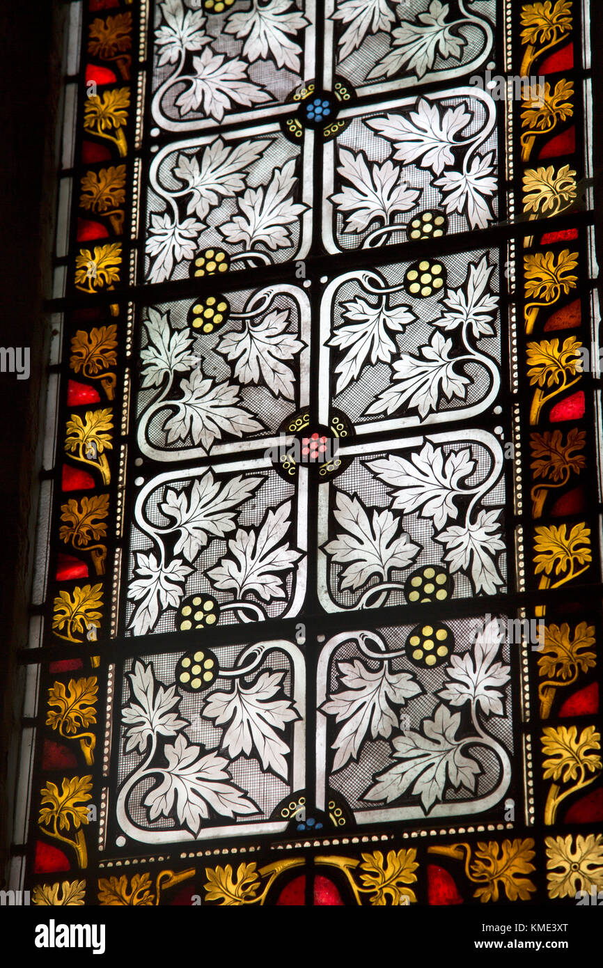 Stained Glass Window, Blessed Virgin Mary Church, Singleton, Chichester ...