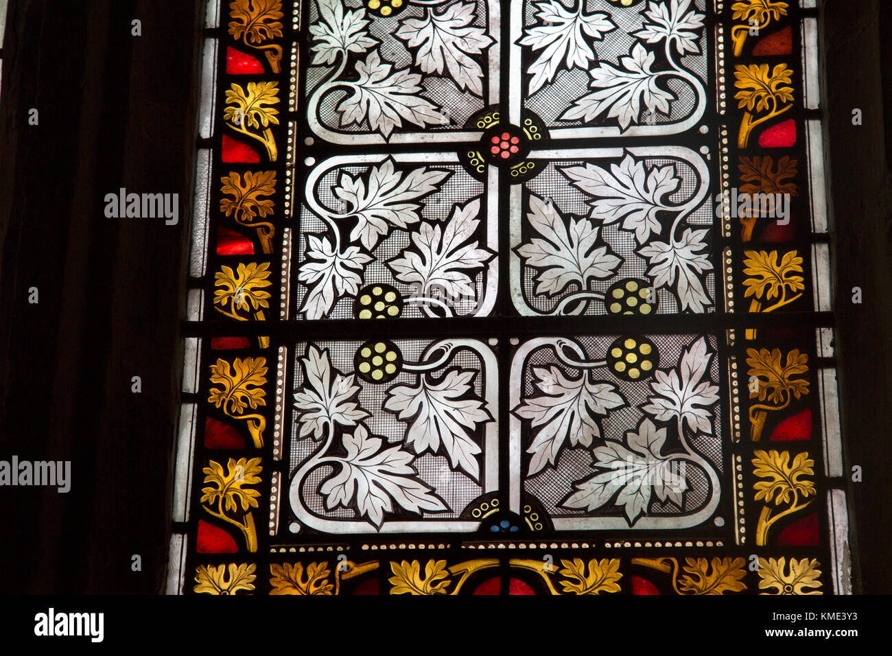 Stained Glass Window, Blessed Virgin Mary Church, Singleton, Chichester ...