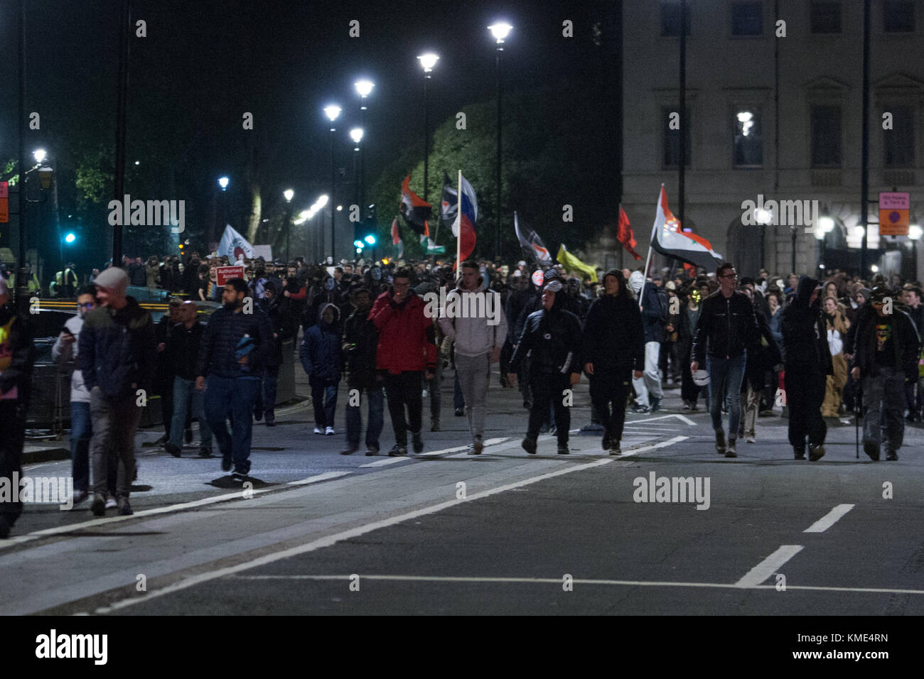 2017 Million Mask March by the Anonymous UK collective in London ...