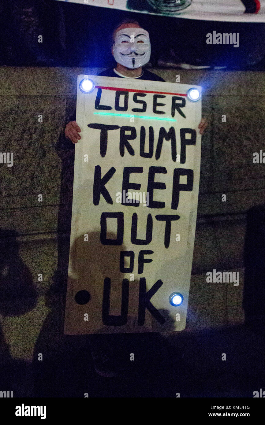 2017 Million Mask March by the Anonymous UK collective in London ...