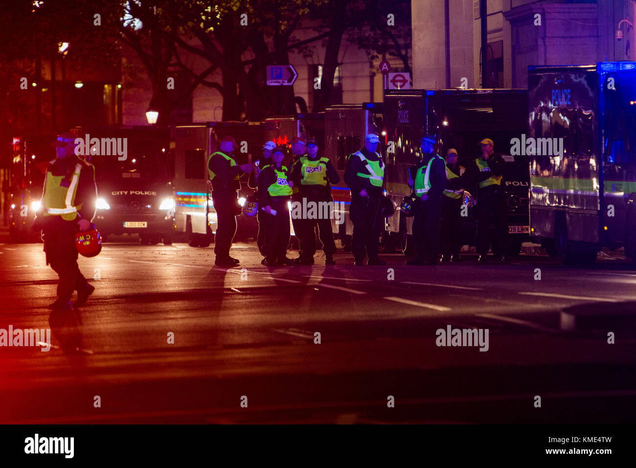 2017 Million Mask March by the Anonymous UK collective in London ...