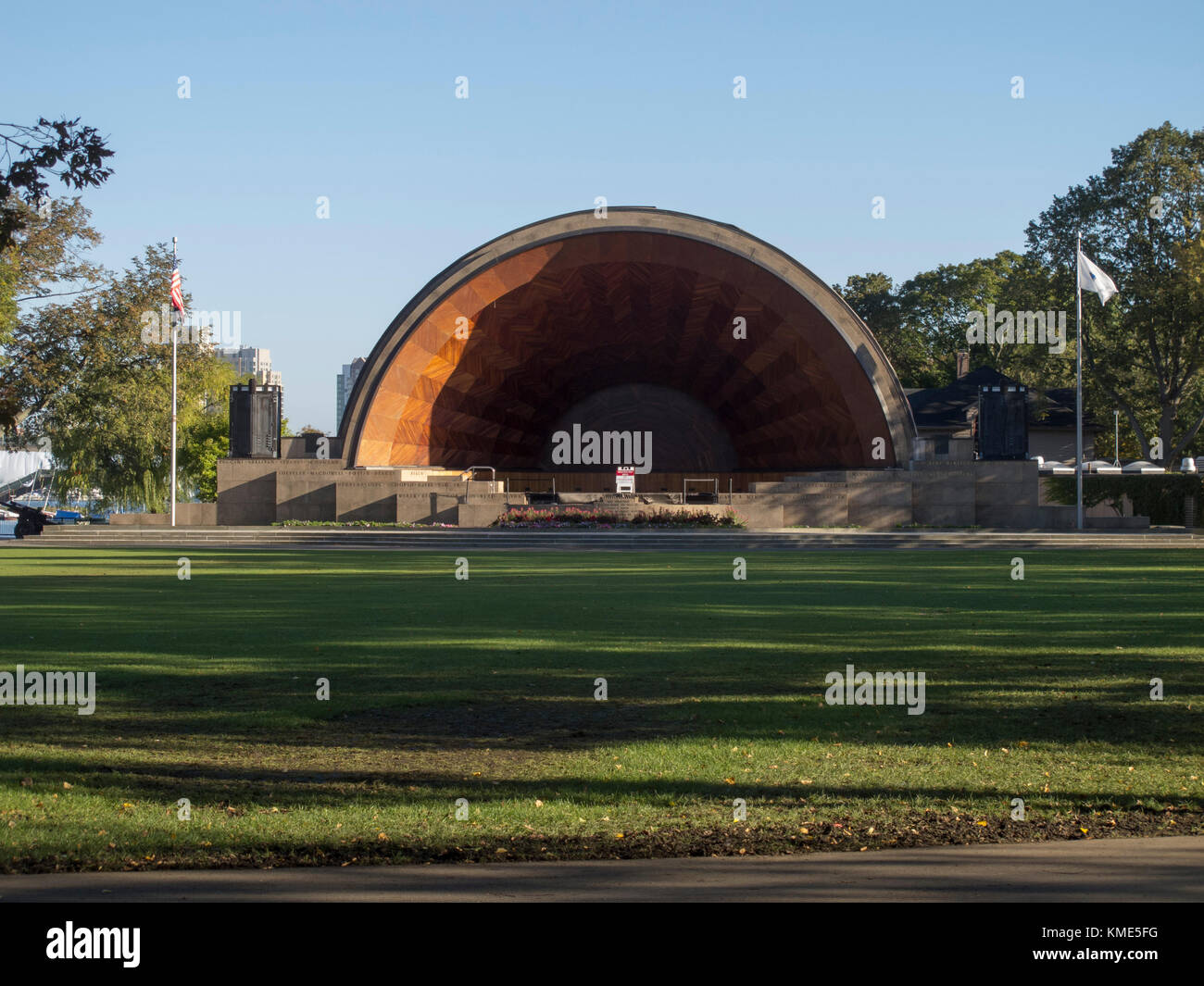 The Hatch Shell in Boston Stock Photo - Alamy