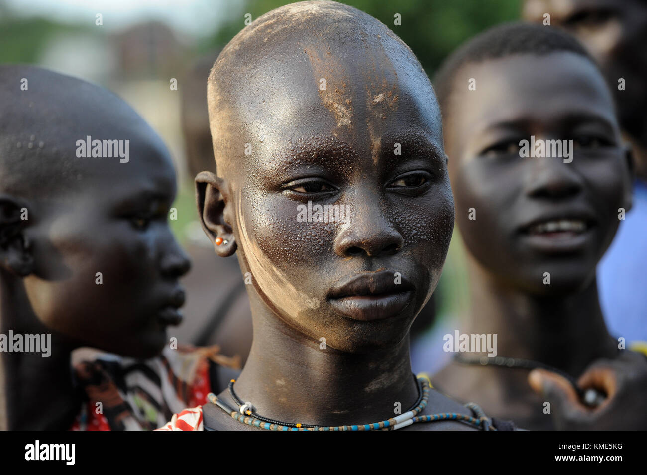 Dinka South Sudanese Women Dinka Woman Hi Res Stock Photography And