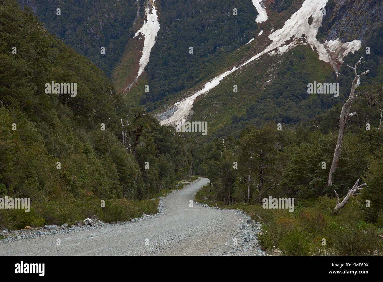 The Carretera Austral; famous road connecting remote towns and villages ...