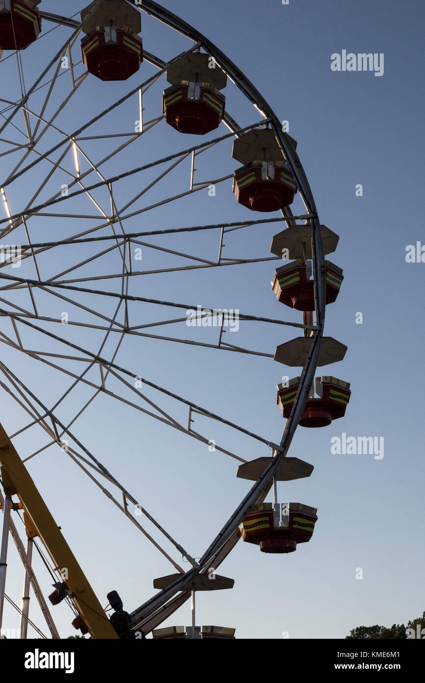 Ferris wheel amusement park ride at a fair or carnival Stock Photo - Alamy