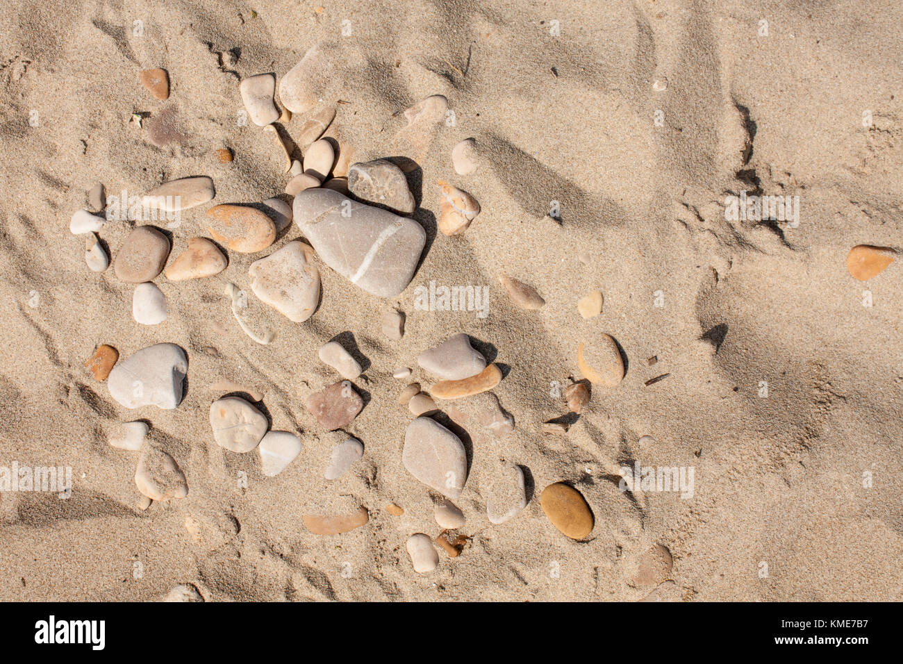 Sandy beach pattern closeup, Summer seacoast background Stock Photo - Alamy