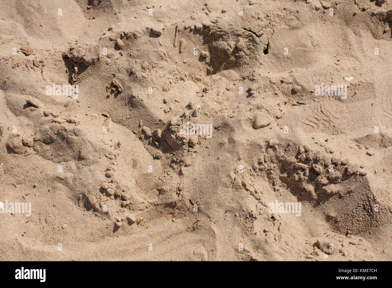 Sandy beach pattern closeup, Summer seacoast background Stock Photo - Alamy