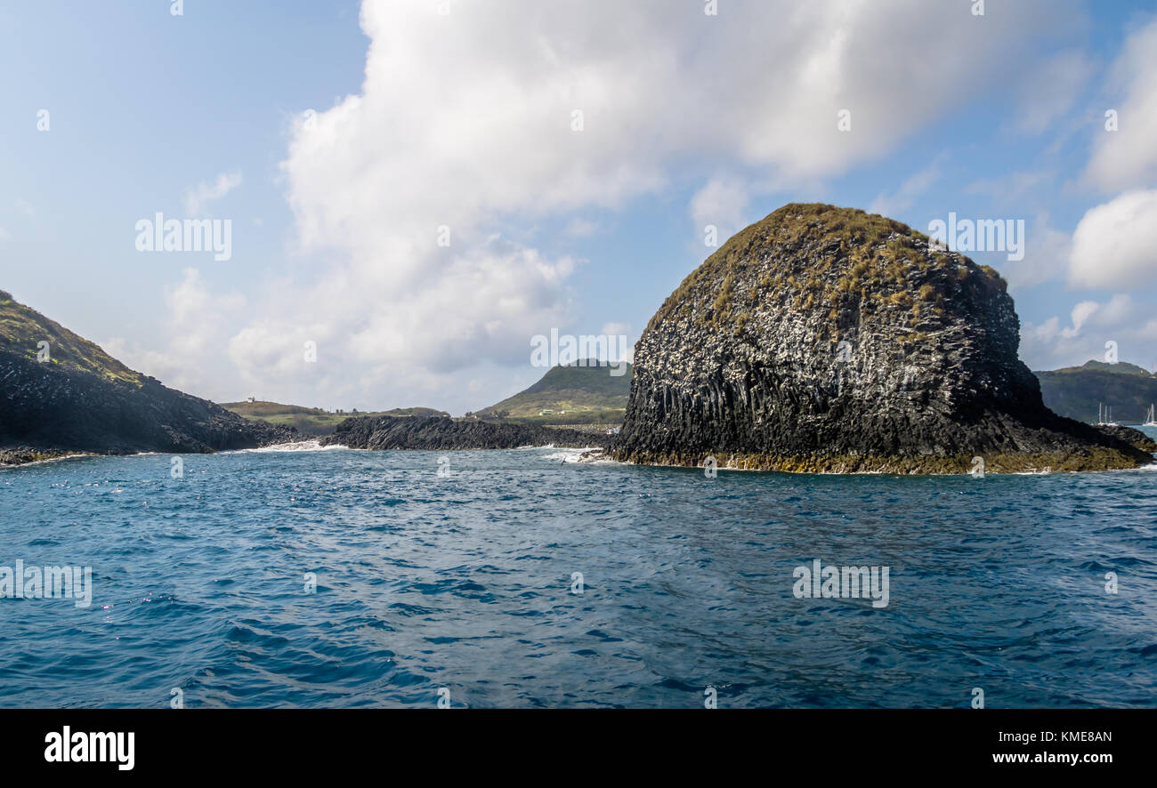 Islands and Rock formations of Inner Sea view from a boat - Fernando de ...