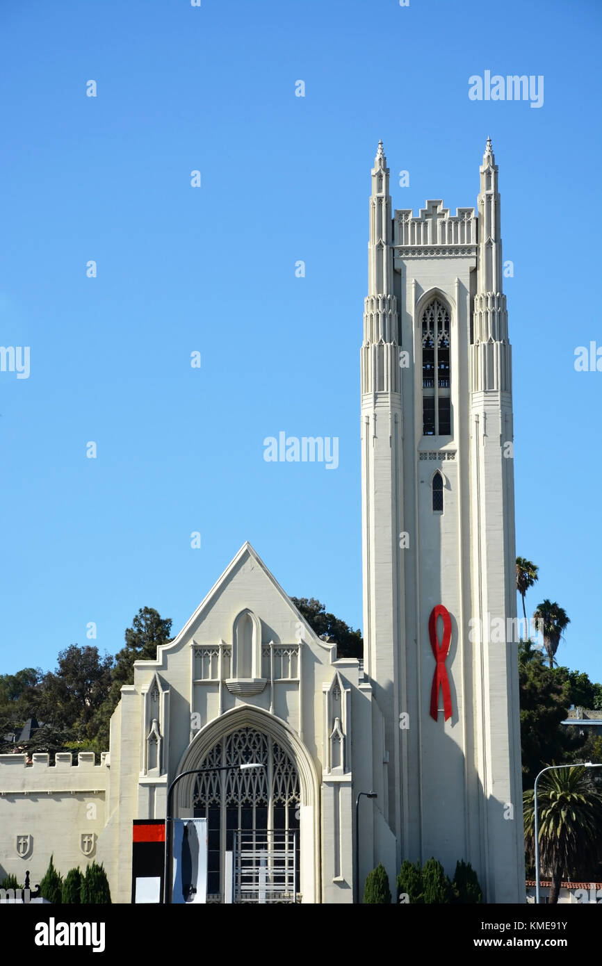 Church in the Hollywood Stock Photo - Alamy
