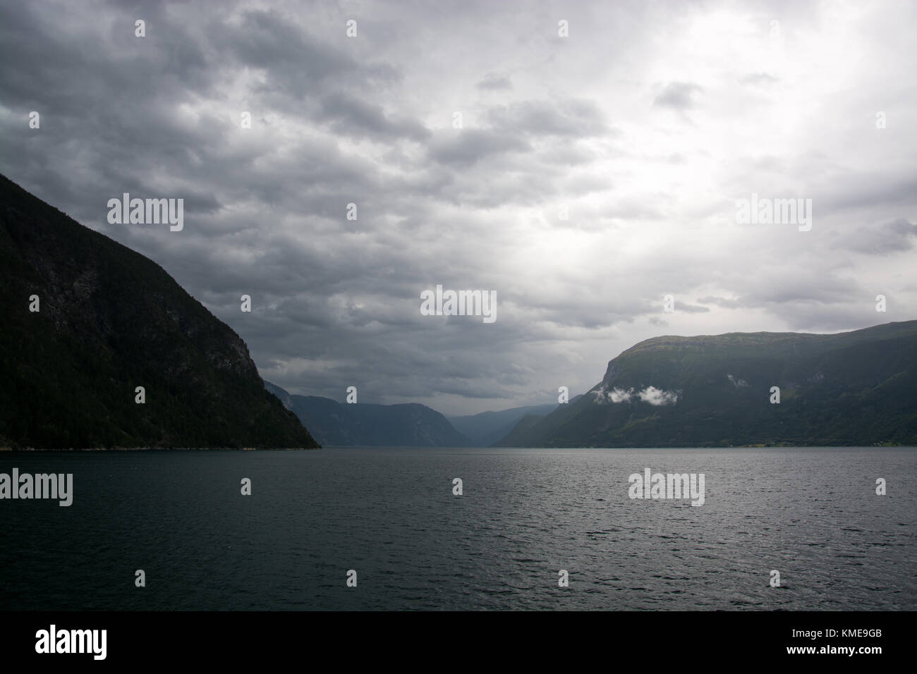 The Sognefjord or Sognefjorden is the largest and deepest fjord in ...