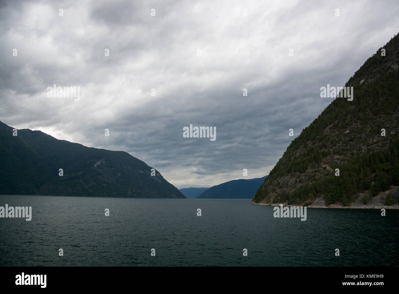 The Sognefjord or Sognefjorden is the largest and deepest fjord in ...