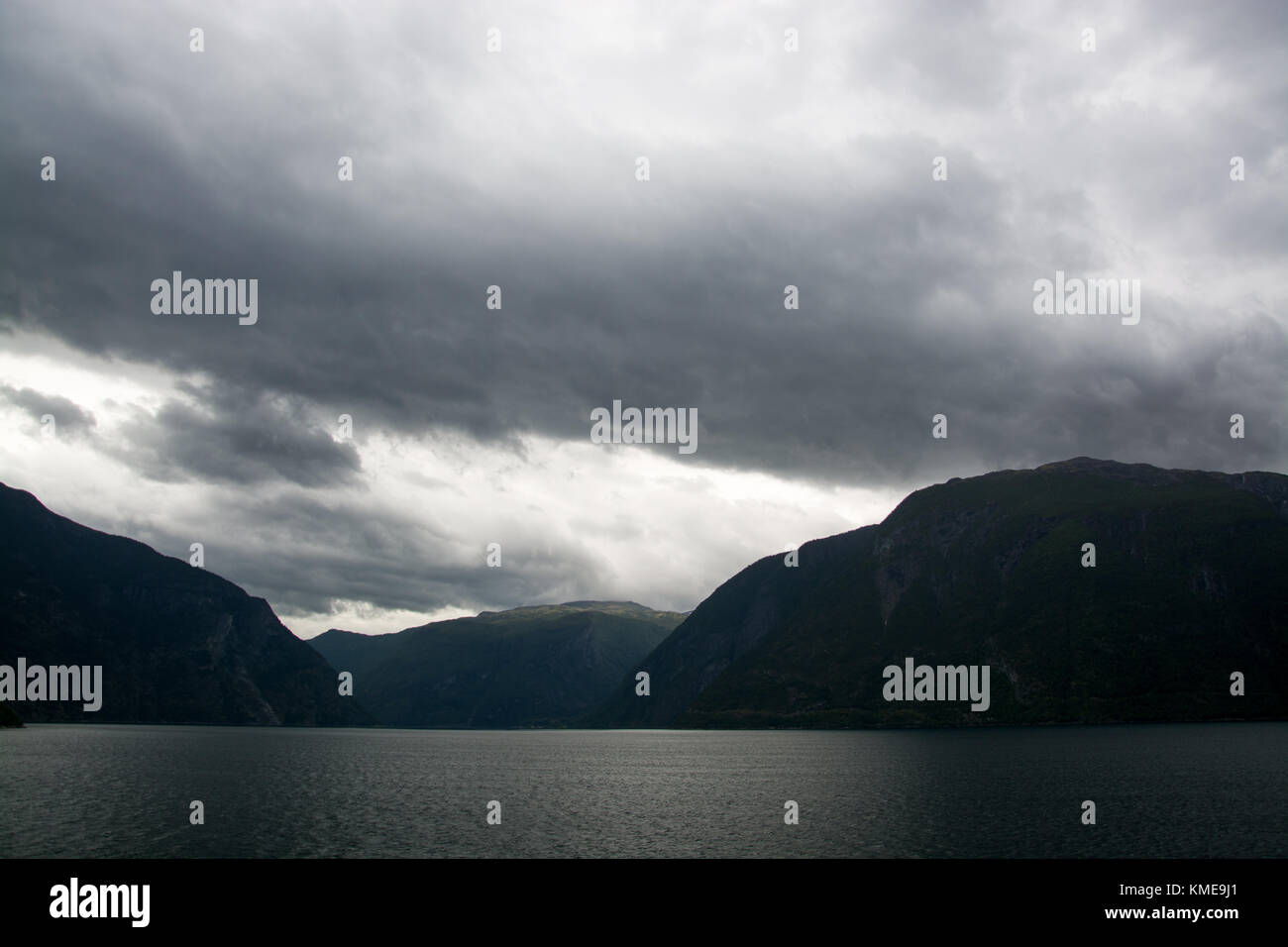 The Sognefjord or Sognefjorden is the largest and deepest fjord in ...