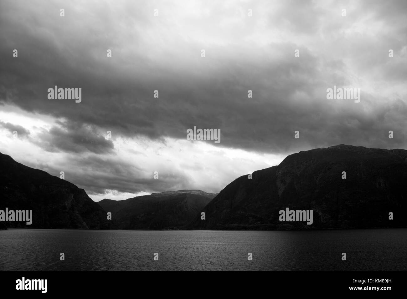 The Sognefjord or Sognefjorden is the largest and deepest fjord in ...
