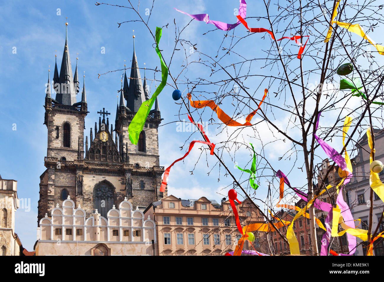 Velikonocni trh, Staromestske namesti, Stare Mesto (UNESCO), Praha ...