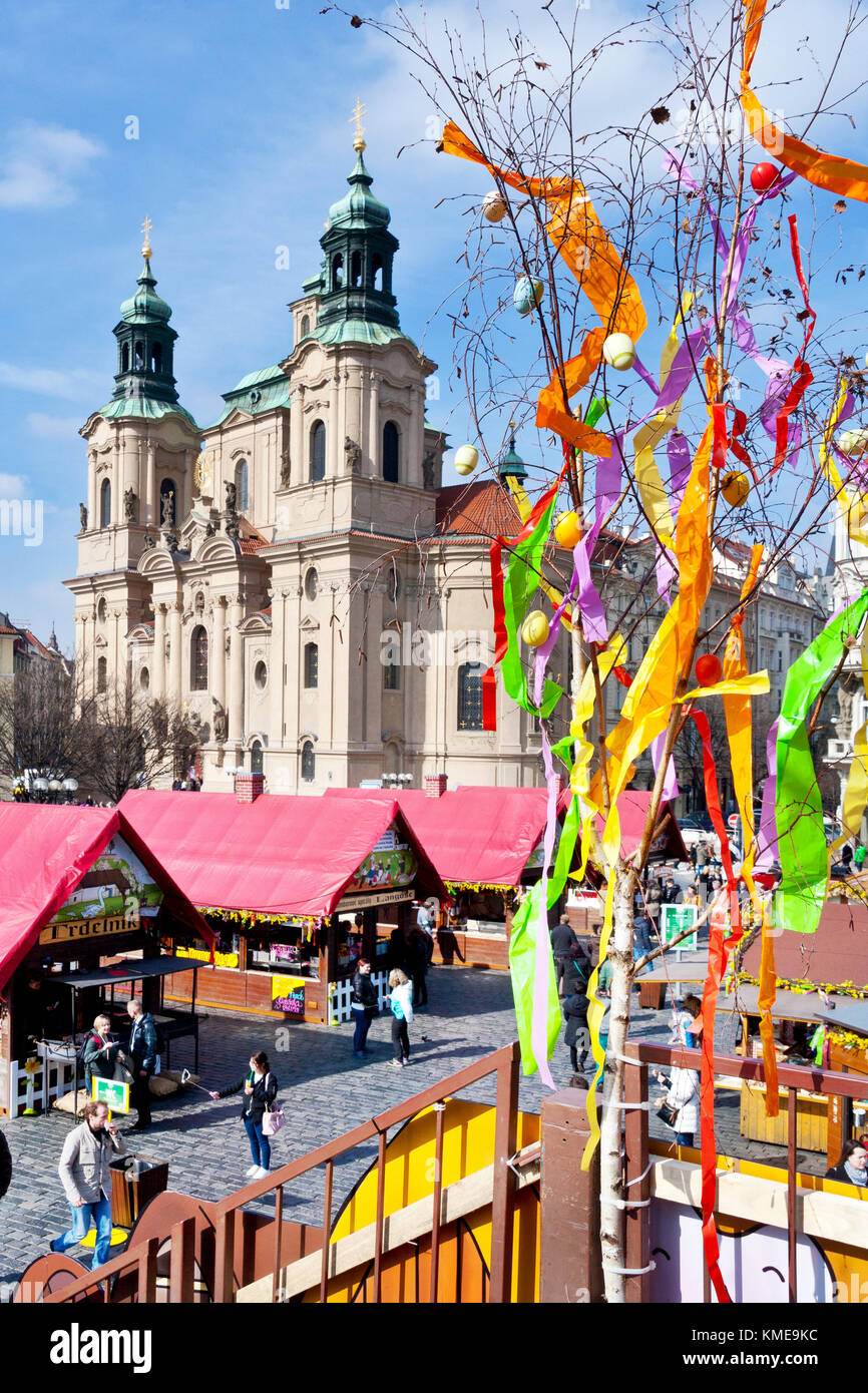 Velikonocni trh, Staromestske namesti, Stare Mesto (UNESCO), Praha ...