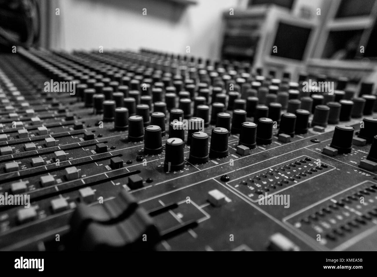 A audio mixer Stock Photo - Alamy