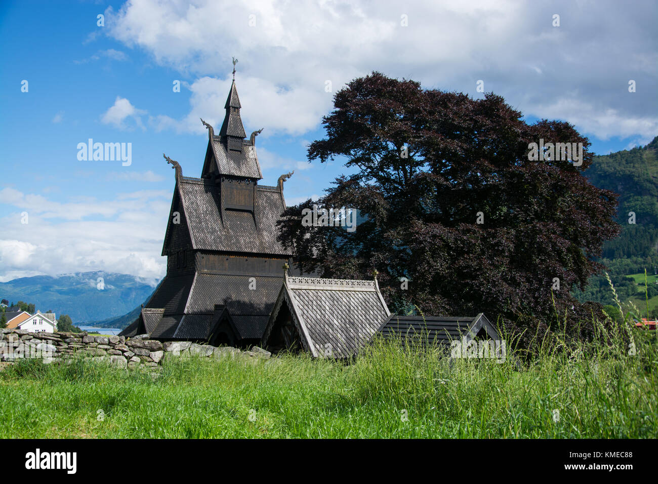 Hopperstad Stave Church is a stave church located in Vik in the Sogn og ...