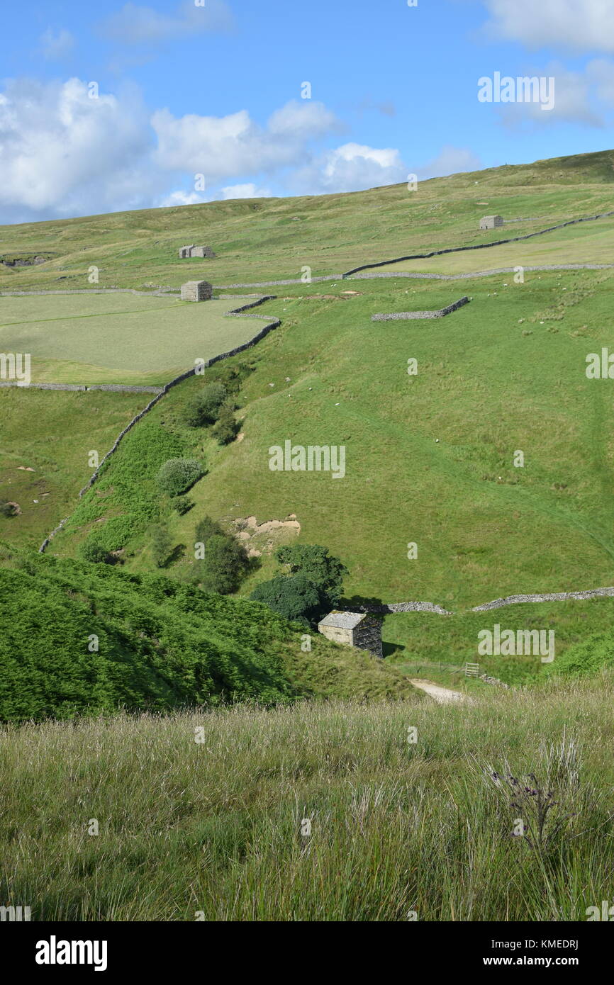 Views around Keld in Swaledale, Yorkshire Dales, North Yorkshire ...