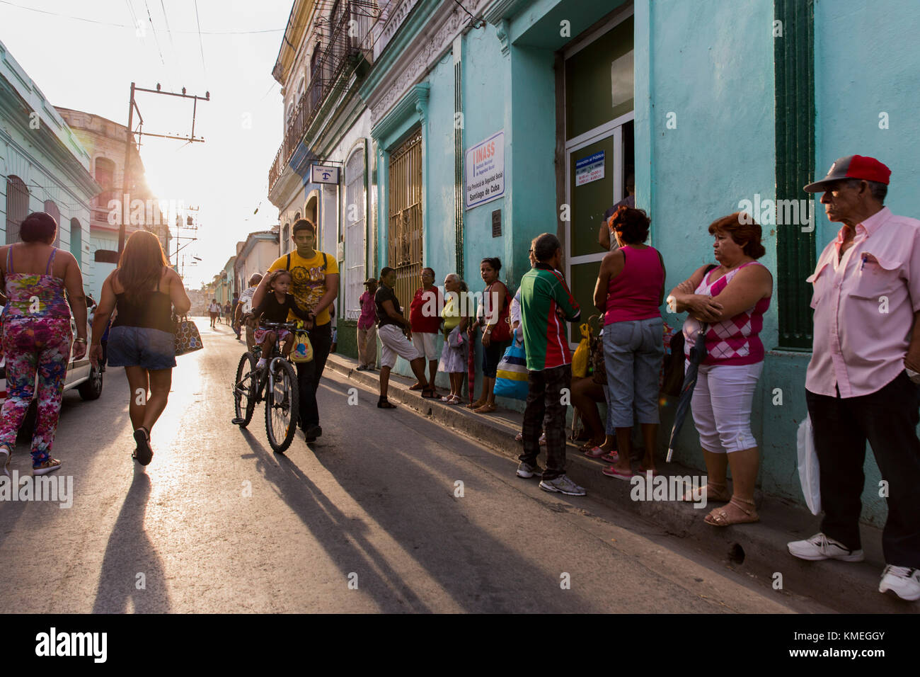 Morning life on the streets of Santiago de Cuba,Cuba Stock Photo - Alamy