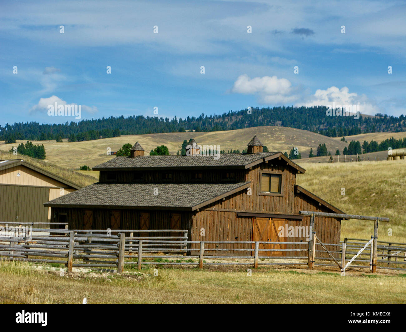 Western montana ranch hi-res stock photography and images - Alamy