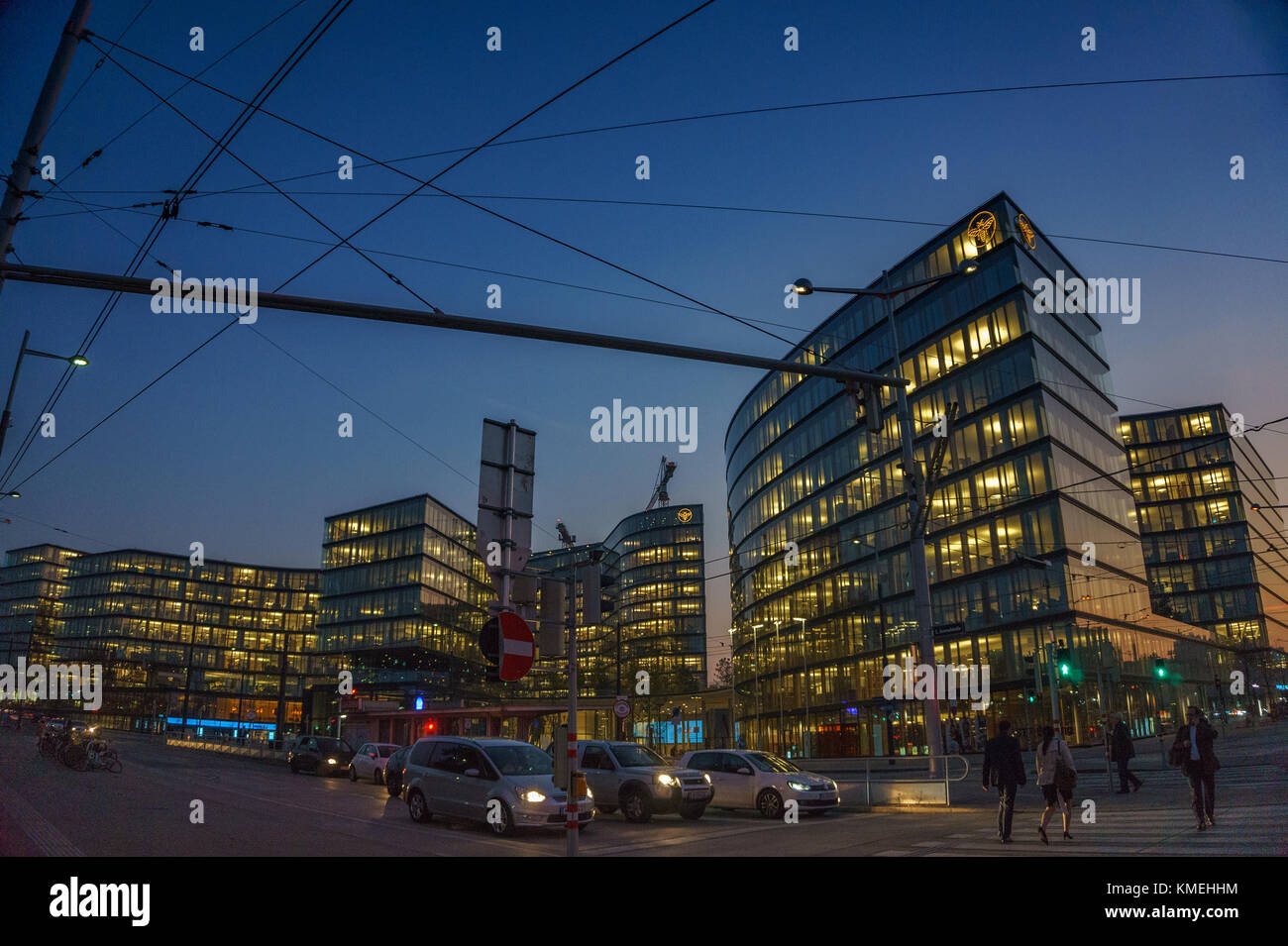 The new headquarters of Erste Group building complex "Erste Campus" in ...
