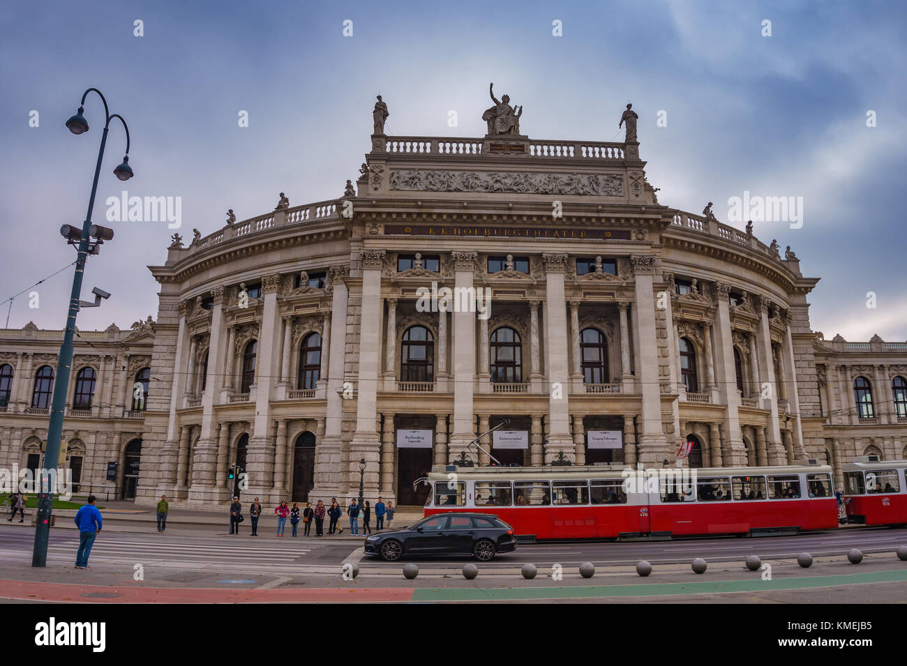 Vienna, Austria - October 2017: View of Vienna State Opera House ...