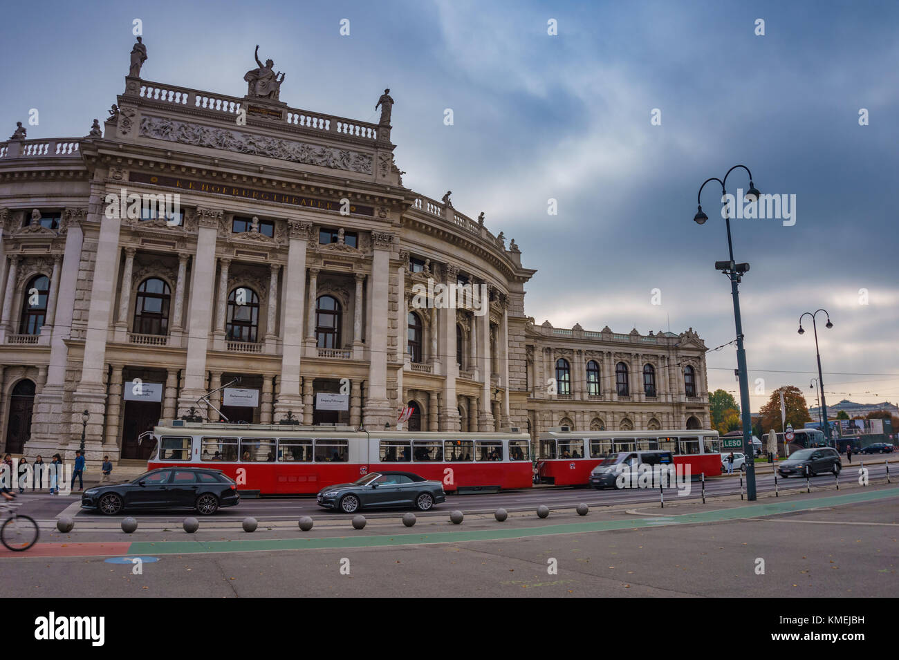 Vienna, Austria - October 2017: View of Vienna State Opera House ...