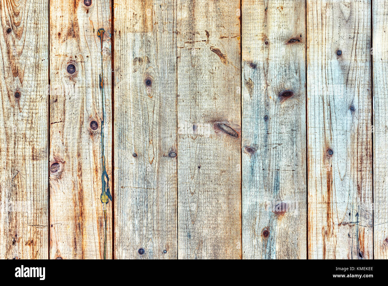 Vibrant colorful wooden interior of old, abandoned house with wooden ...