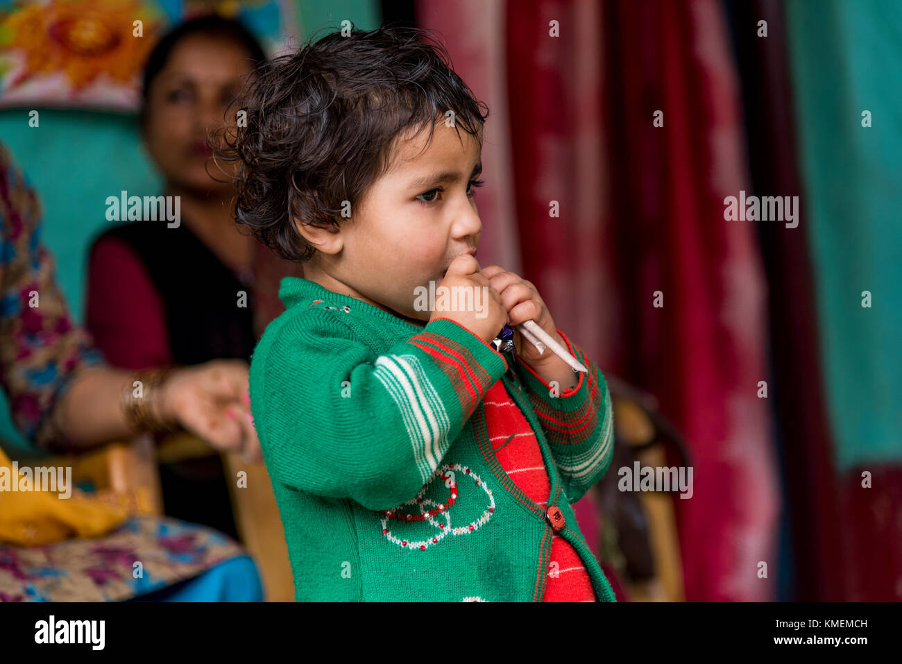 South indian baby girl hi-res stock photography and images - Alamy