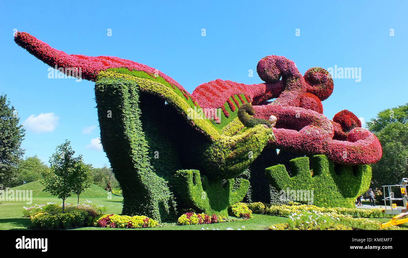Montreal garden topiary hi-res stock photography and images - Alamy