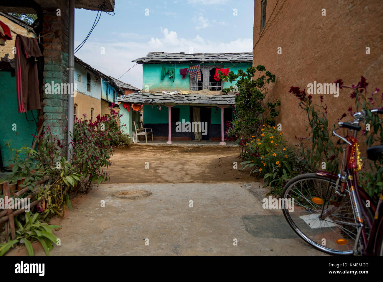 Old indian village house window hi-res stock photography and images - Alamy