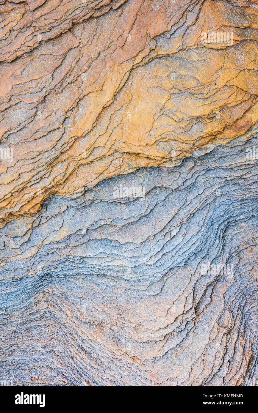 Colorful Rock Formations - Rock Layers Stock Photo - Alamy