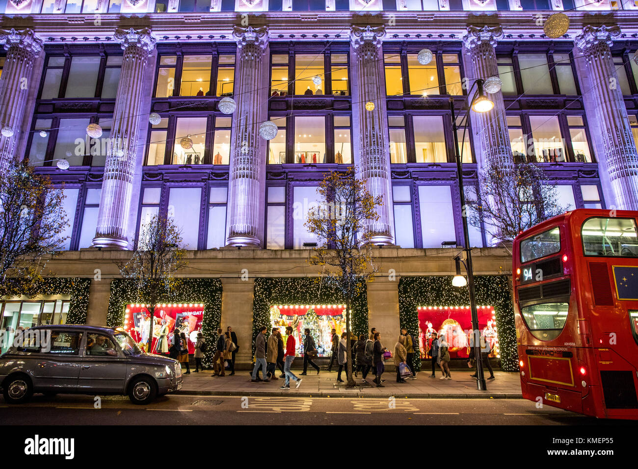 Selfridges Oxford Street High Resolution Stock Photography and Images ...