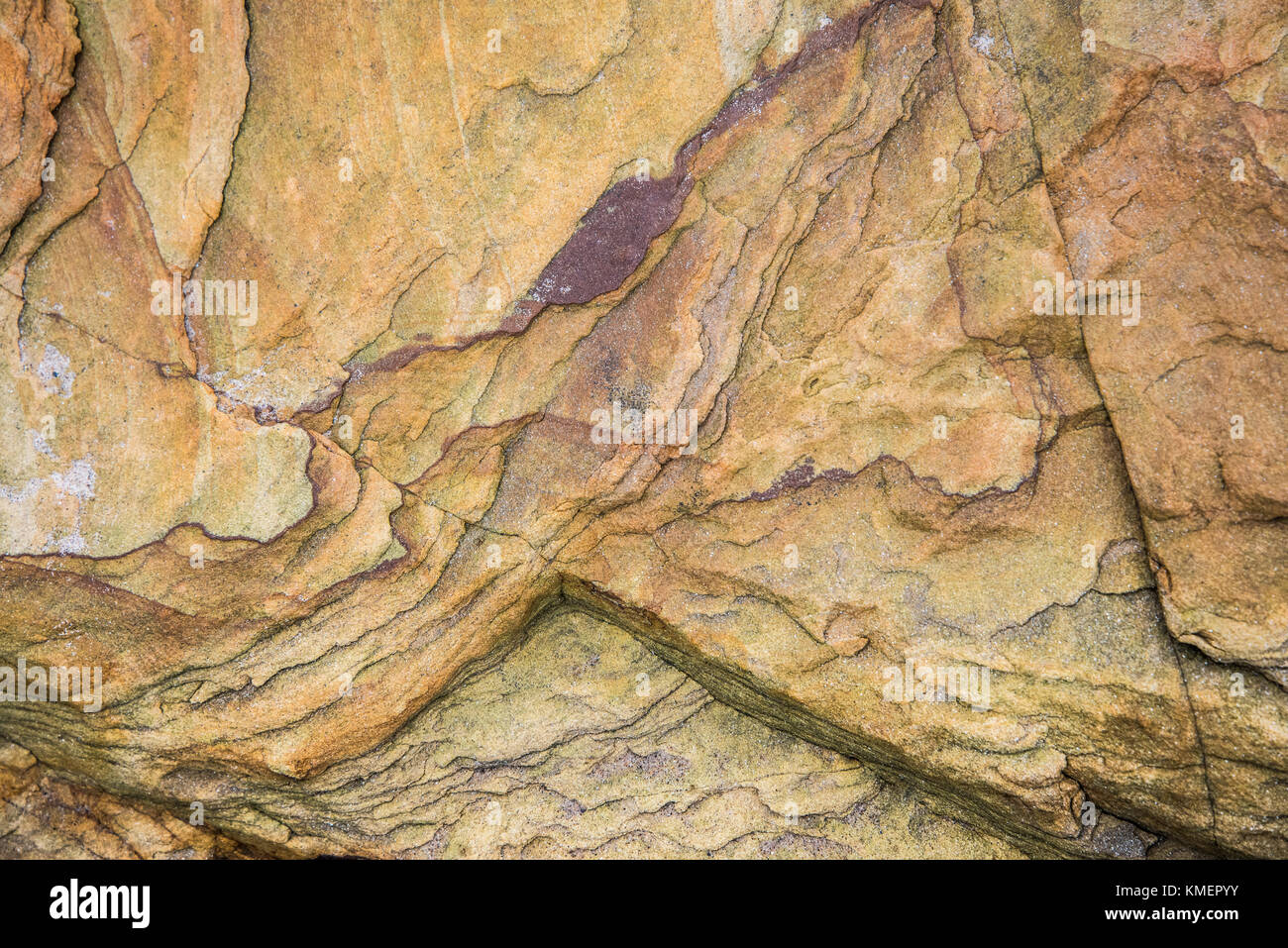 Colorful Rock Formations - Rock Layers Stock Photo - Alamy
