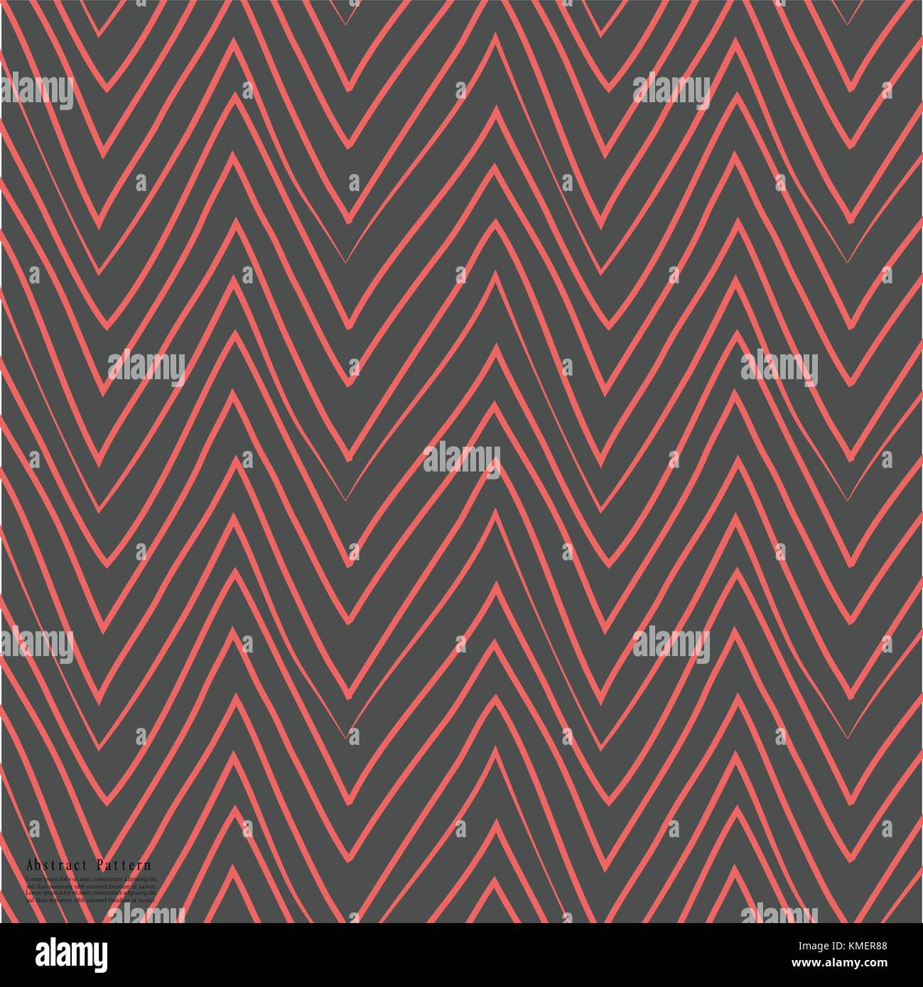 Pattern With Lines Hand Drawn Vector Stock Vector Image & Art - Alamy
