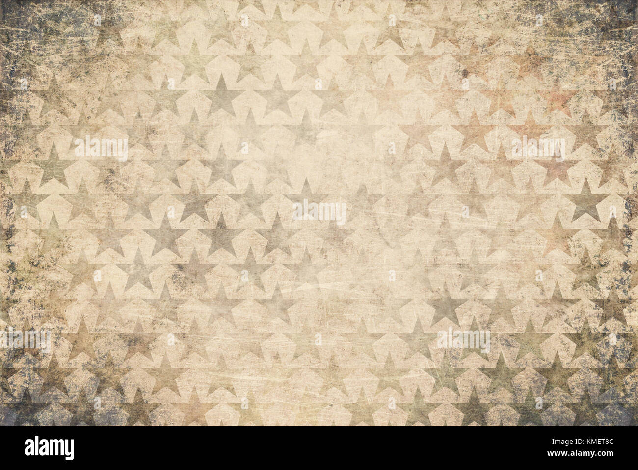 Old grunge paper background with stars Stock Photo - Alamy