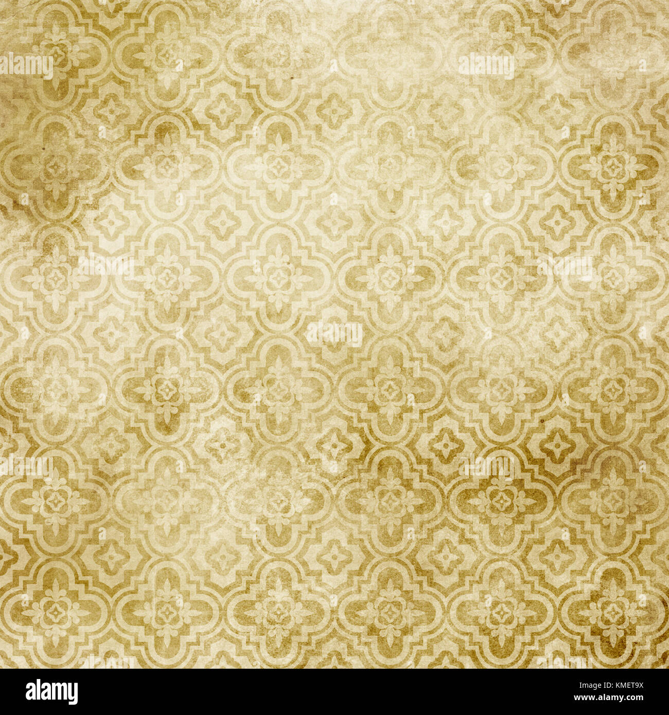 Old paper background with decorative patterns. Vintage paper texture ...