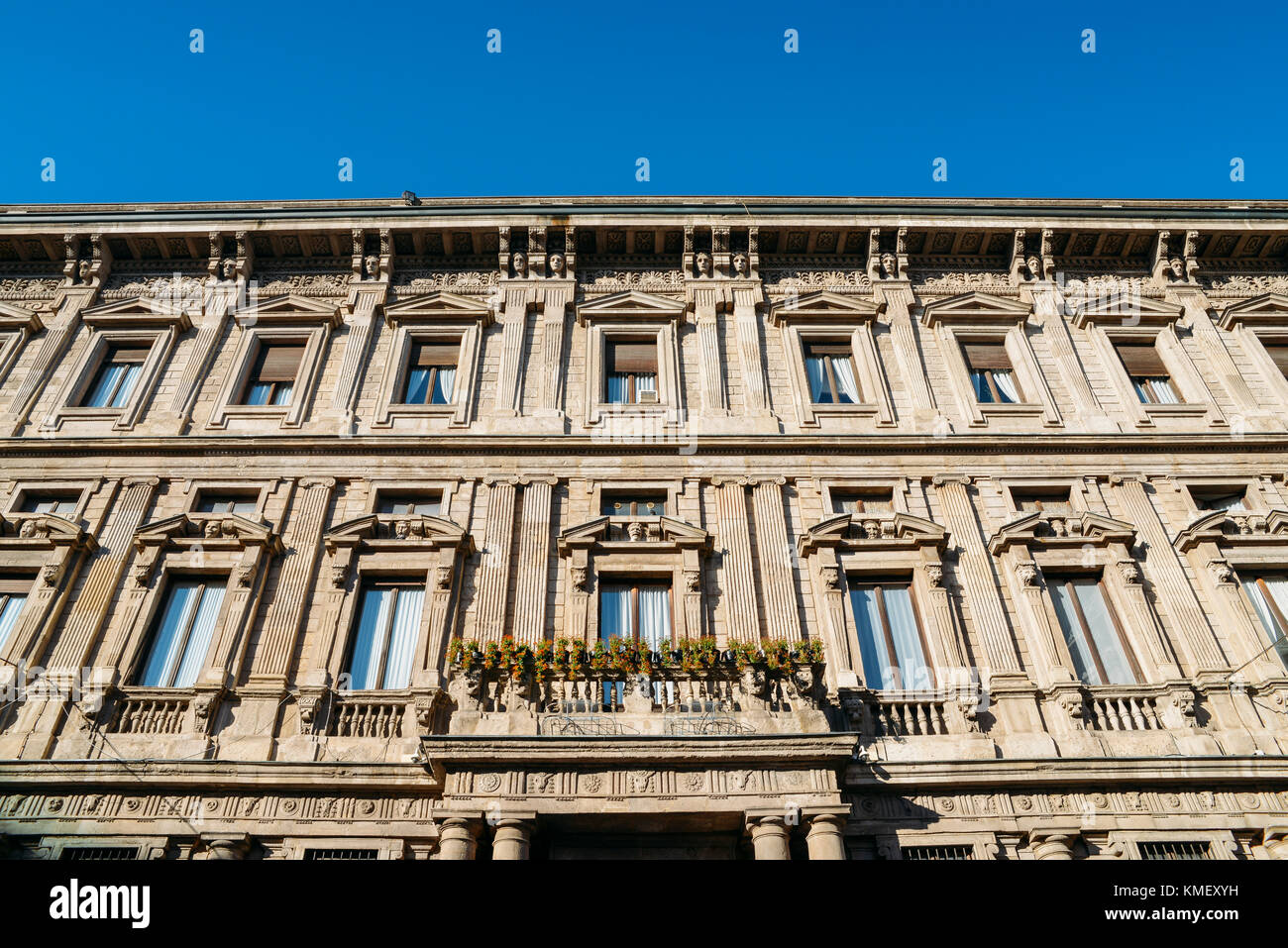 Baroque-style architecture in Milan, Lombardy, Italy Stock Photo - Alamy