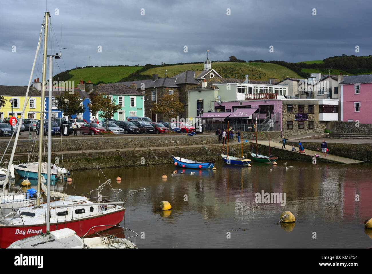 Aberaeron, Ceredigion,Wales, UK Stock Photo - Alamy